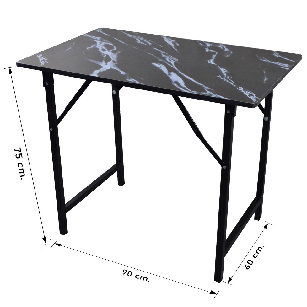 🇹🇭 Multi-Purpose Folding Table Formica 60x90cm - VTENH