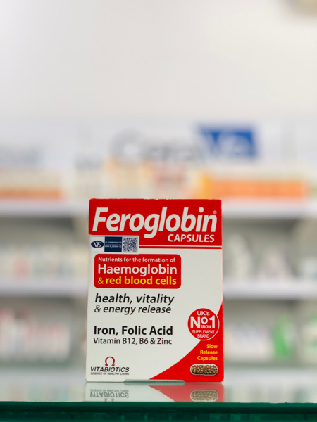 Feroglobin CAPSULES Haemoglobin & red blood cell. - VTENH
