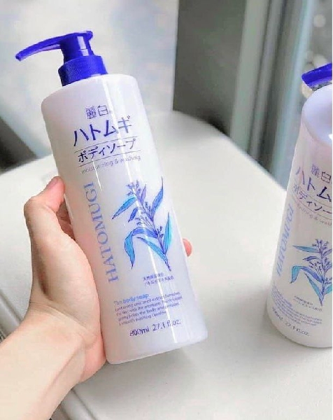 HATOMUGI Moisturizing Washing Body Soap 800ml - VTENH