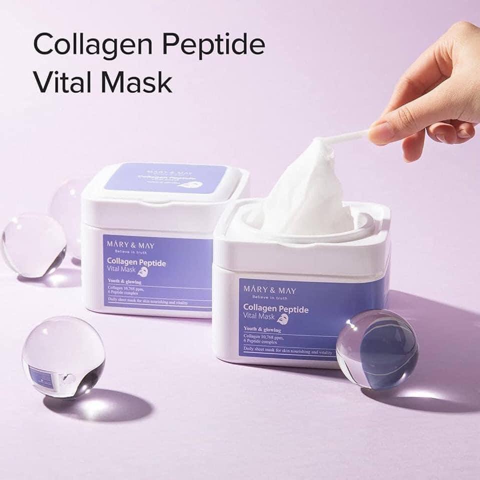 MARY&MAY Collagen Peptide Vita Mask - VTENH
