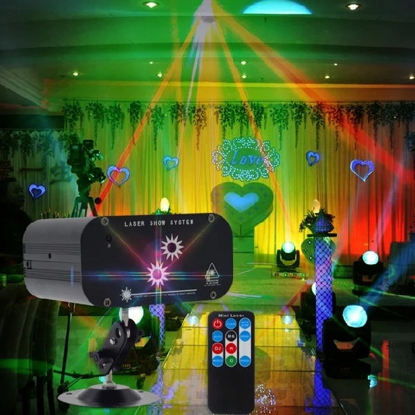 Disco Laser Light Dance through Music - VTENH