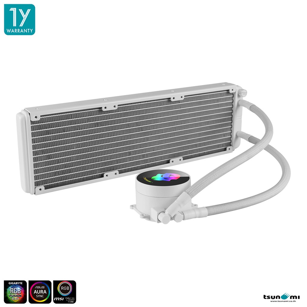 🇹🇭 Closed System Water Tsunami CoolMan ARGB Multi-Platform CPU Liquid ...