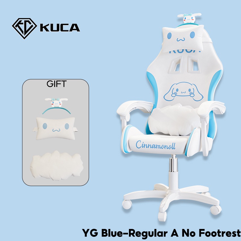 🇹🇭 KUCA The Big Ears Dog Gaming Chair Normal Style A - Blue - VTENH