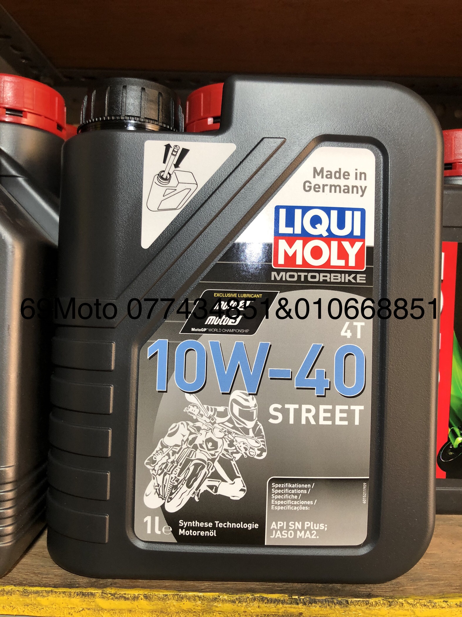 LIQUI MOLY 10W-40 1000ml - VTENH