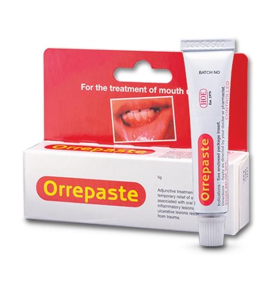 Orrepaste Cream 5g - 1 Tube - VTENH