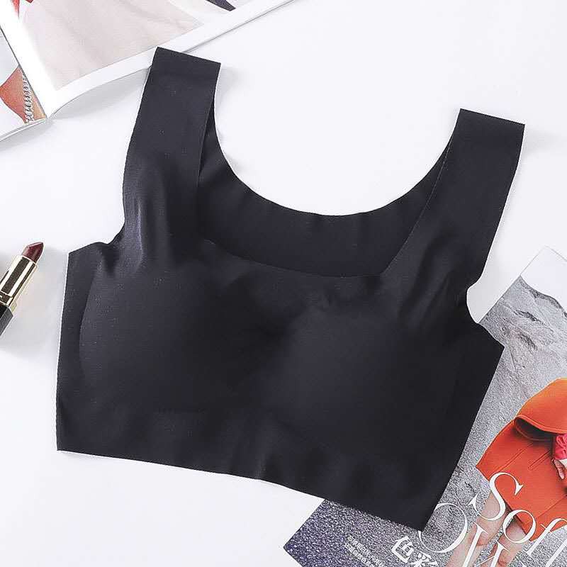 🇹🇭 Women B-024 Frameless Bra - Black - VTENH