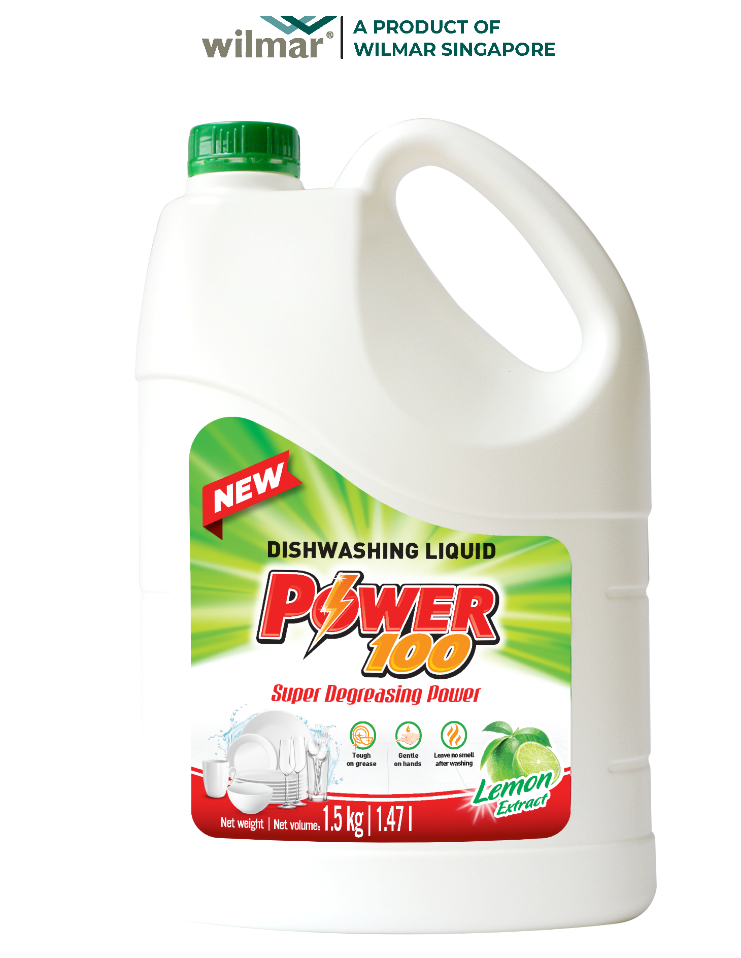 Power 100 Dishwashing Liquid 1.5KG - VTENH