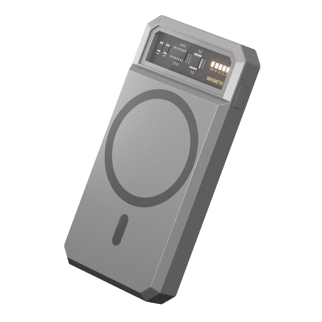 🇹🇭 Eloop E55 MagCharge Magnetic 20000mAh Wireless Power Bank - Grey ...