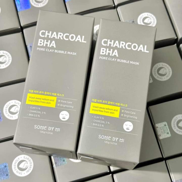 SOME BY MI Charcoal BHA Pore Clay Bubble Mask - VTENH - Shop Easy